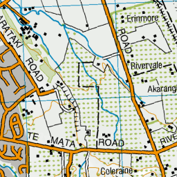 Rivervale, Hawke's Bay - NZ Topo Map