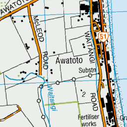 Awatoto, Hawke's Bay - NZ Topo Map