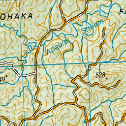 MOHAKA FOREST, Hawke's Bay - NZ Topo Map