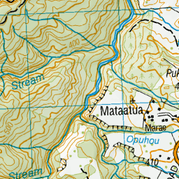 Whakatane River, Bay of Plenty - NZ Topo Map