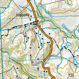 Waipuka, Hawke's Bay - NZ Topo Map
