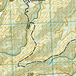 Waipapa, Hawke's Bay - NZ Topo Map