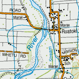 Ruatoki North, Bay of Plenty - NZ Topo Map