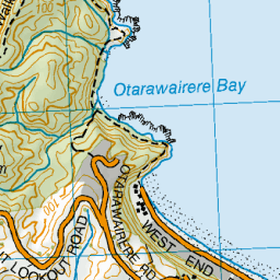 Kohi Point Walkway, Bay of Plenty - NZ Topo Map