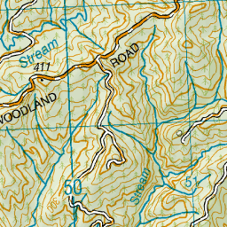 Otara Stream, Hawke's Bay - NZ Topo Map