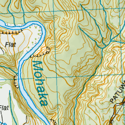 Mohaka River, Hawke's Bay - NZ Topo Map
