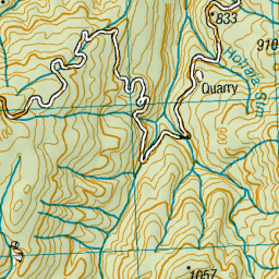 Waiawa Stream, Bay of Plenty - NZ Topo Map