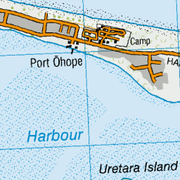 Port Ohope, Bay of Plenty - NZ Topo Map