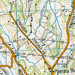 Paerata Ridge, Bay of Plenty - NZ Topo Map