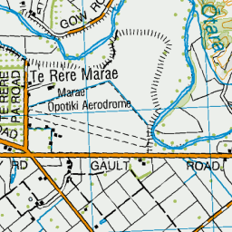 Otara River, Bay of Plenty - NZ Topo Map
