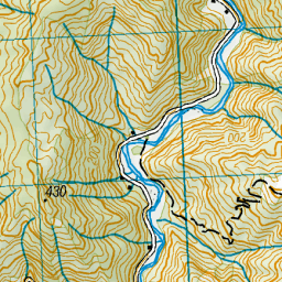 Tutaetoko Stream, Bay of Plenty - NZ Topo Map