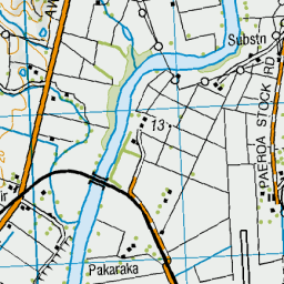Pakaraka, Hawke's Bay - NZ Topo Map
