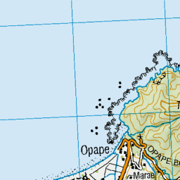 Opape, Bay of Plenty - NZ Topo Map
