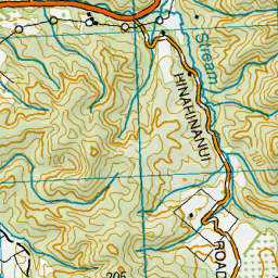 Opape Stream, Bay of Plenty - NZ Topo Map