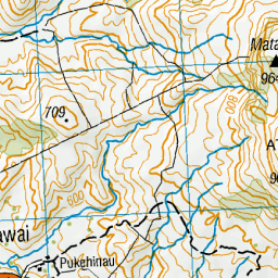 Matawai, Gisborne - NZ Topo Map