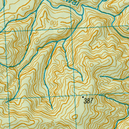 Hawai River, Bay of Plenty - NZ Topo Map