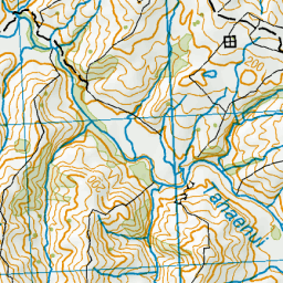 Tahaenui River, Hawke's Bay - NZ Topo Map