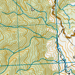 Awarua Stream, Gisborne - NZ Topo Map