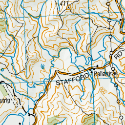 Ballantrae, Gisborne - NZ Topo Map