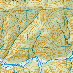 Haparapara River, Bay of Plenty - NZ Topo Map