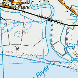 Nuhaka, Hawke's Bay - NZ Topo Map