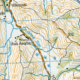 Titoki, Gisborne - NZ Topo Map