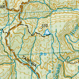 Nuhaka River, Gisborne - NZ Topo Map
