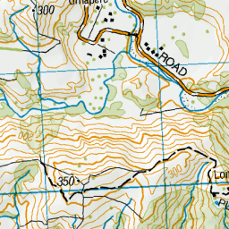 Omapere, Gisborne - NZ Topo Map