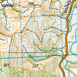 Arai Matawai, Gisborne - NZ Topo Map