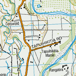 Tapuihikitia Marae, Gisborne - NZ Topo Map