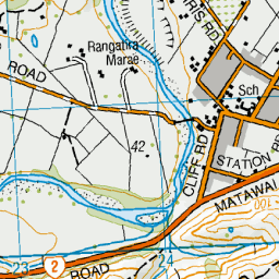 Te Karaka, Gisborne - NZ Topo Map