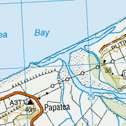 Papatea, Bay of Plenty - NZ Topo Map
