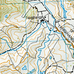 Tangihanga, Gisborne - NZ Topo Map