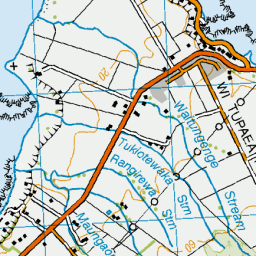 Waihau Bay, Bay of Plenty - NZ Topo Map