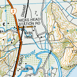 Tararua, Gisborne - NZ Topo Map