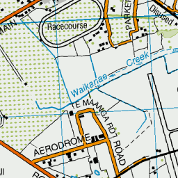 Gisborne Airport, Gisborne - NZ Topo Map