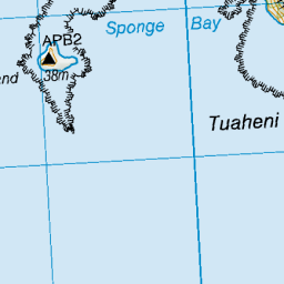 Sponge Bay, Gisborne - NZ Topo Map