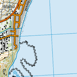 Wainui, Gisborne - NZ Topo Map