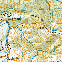 Motukeo, Gisborne - NZ Topo Map