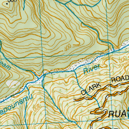 RUATORIA FOREST, Gisborne - NZ Topo Map