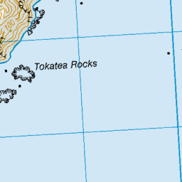 Tokatea Rocks, Gisborne - NZ Topo Map