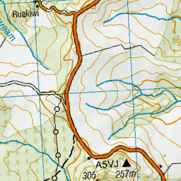Rauponga, Gisborne - NZ Topo Map